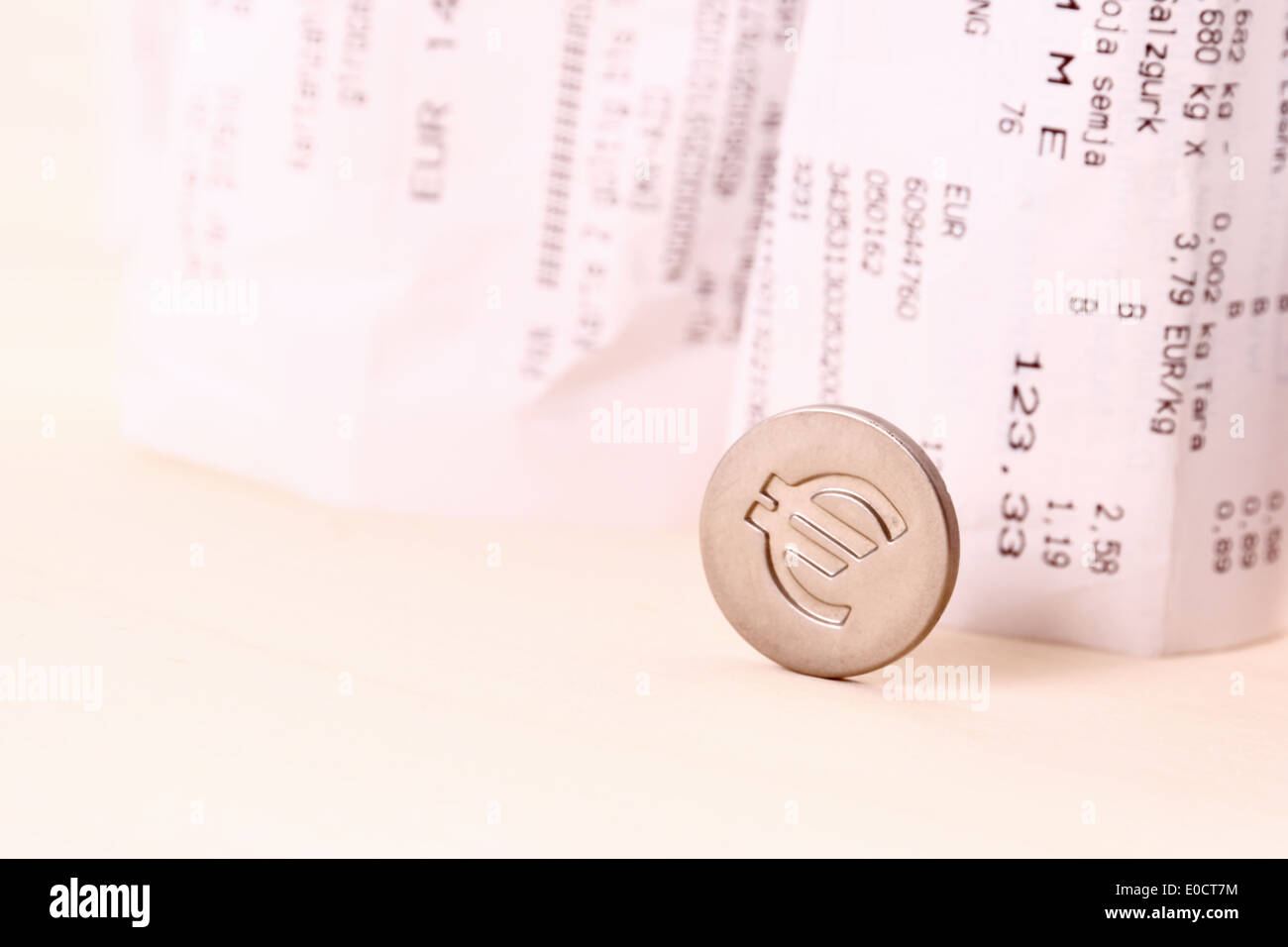 Facture et changement Banque de photographies et d’images à haute ...