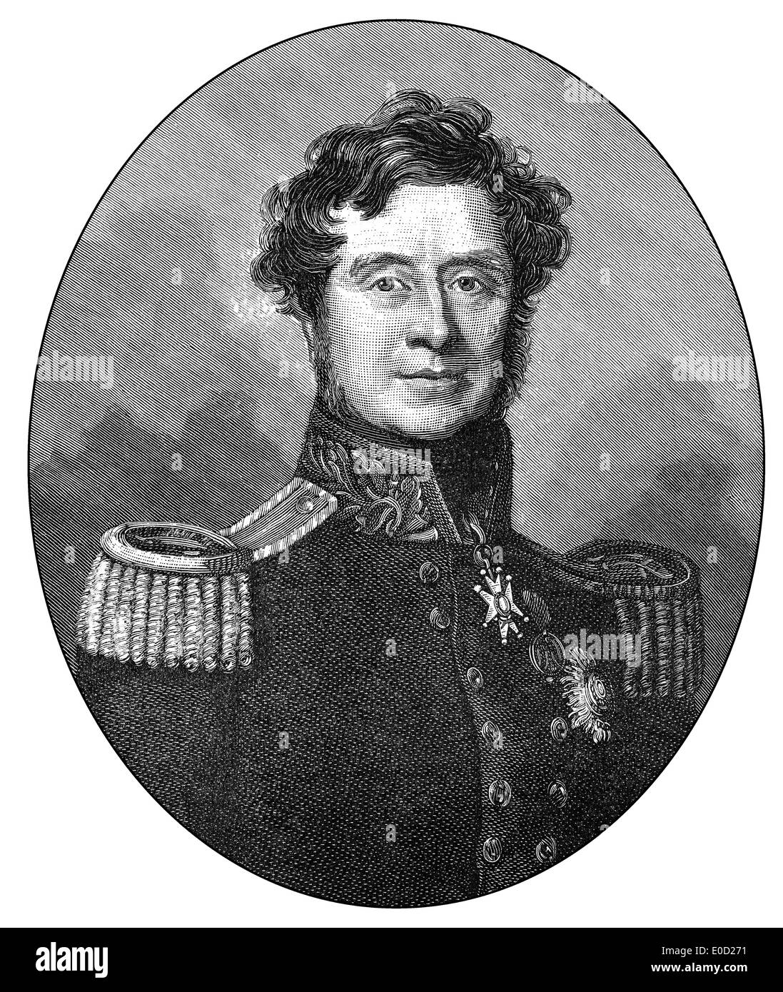 Fitzroy somerset 1er baron raglan Banque de photographies et d’images à ...