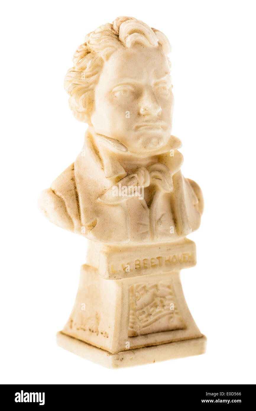 Bust statue beethoven Banque d'image et photos - Alamy