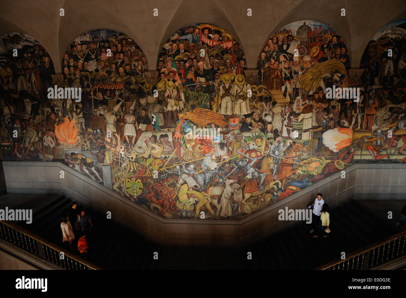 Fresque du palacio nacional Banque de photographies et d’images à haute ...