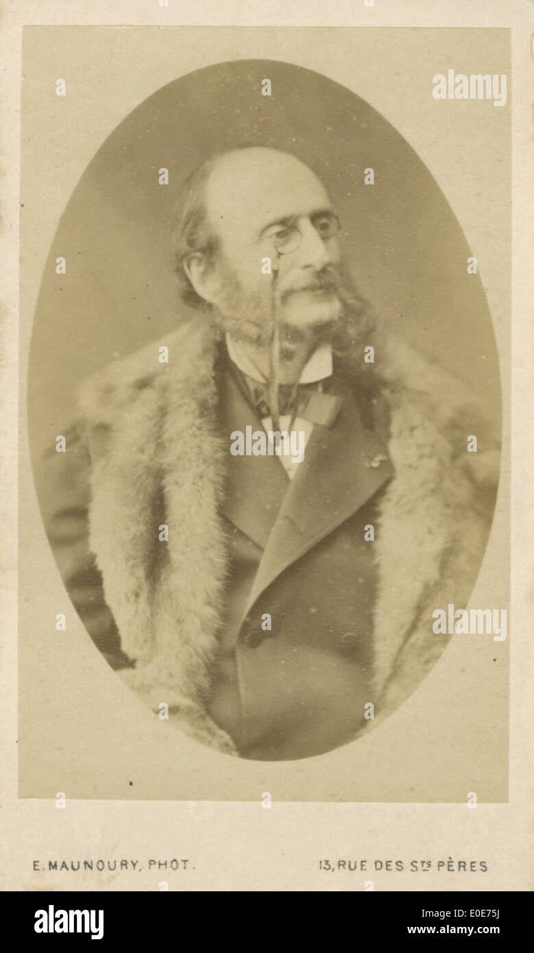 Portrait de jacques offenbach Banque de photographies et d’images à ...