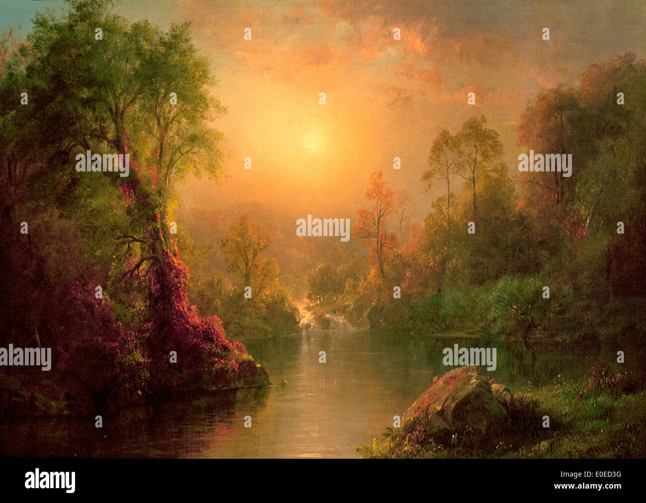 Edwin Church Banque d'image et photos - Alamy