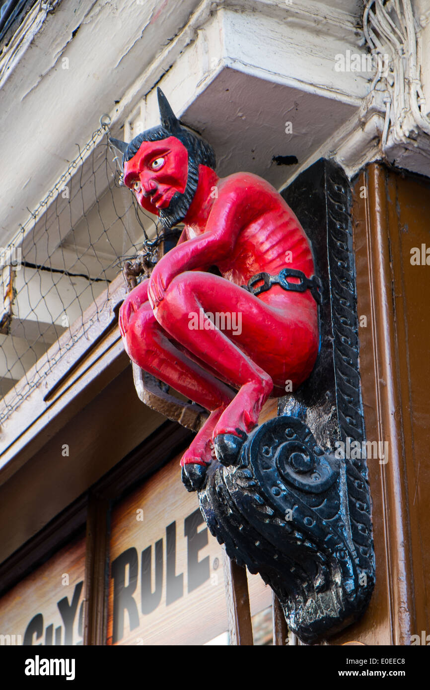 Diable rouge cornu Banque de photographies et d’images à haute ...