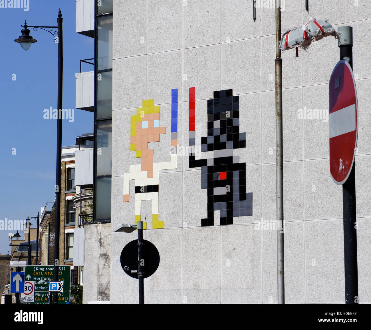 Invader streetart Banque de photographies et d’images à haute ...