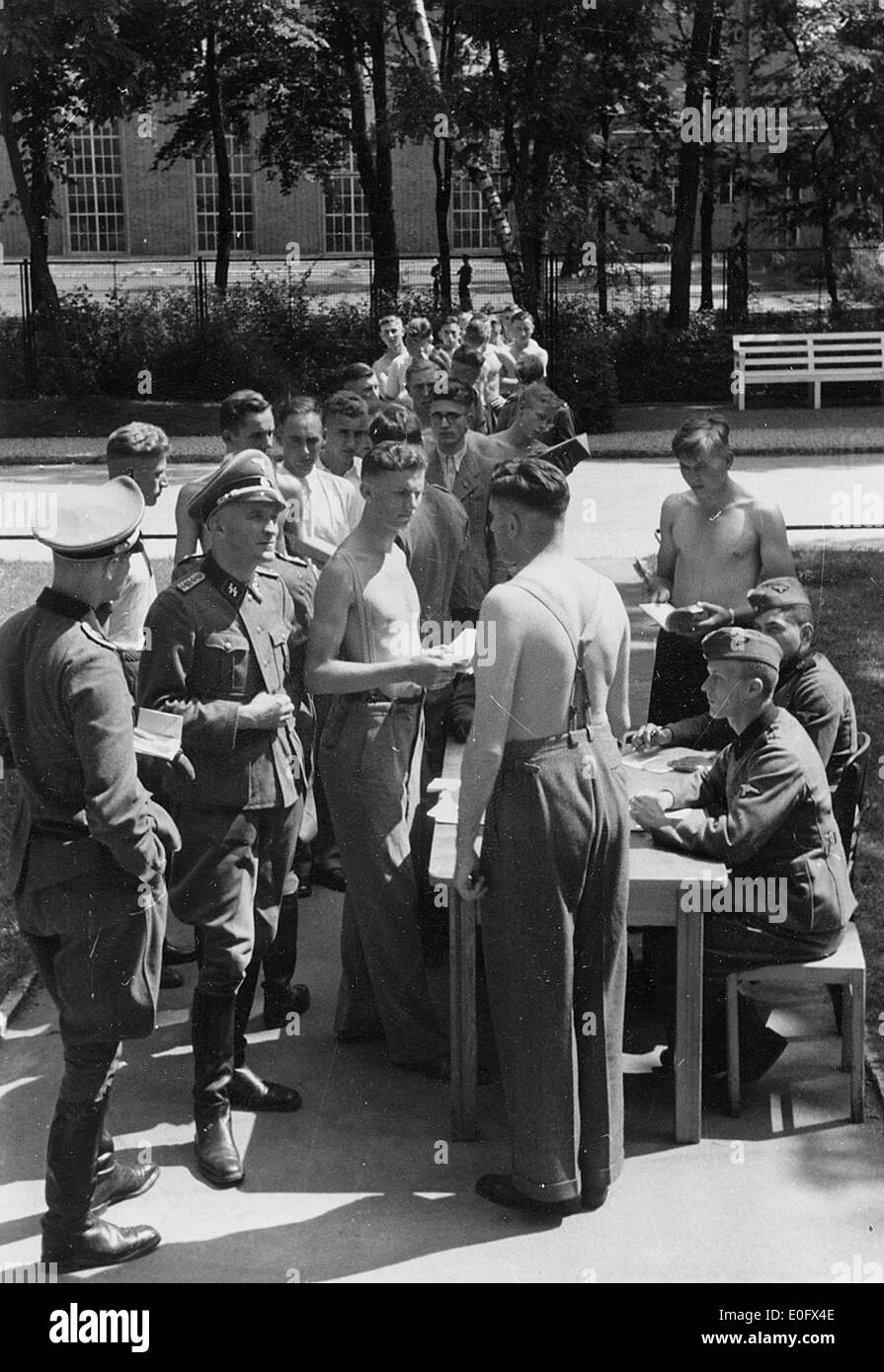 Berlin vintage Banque d'images noir et blanc - Alamy