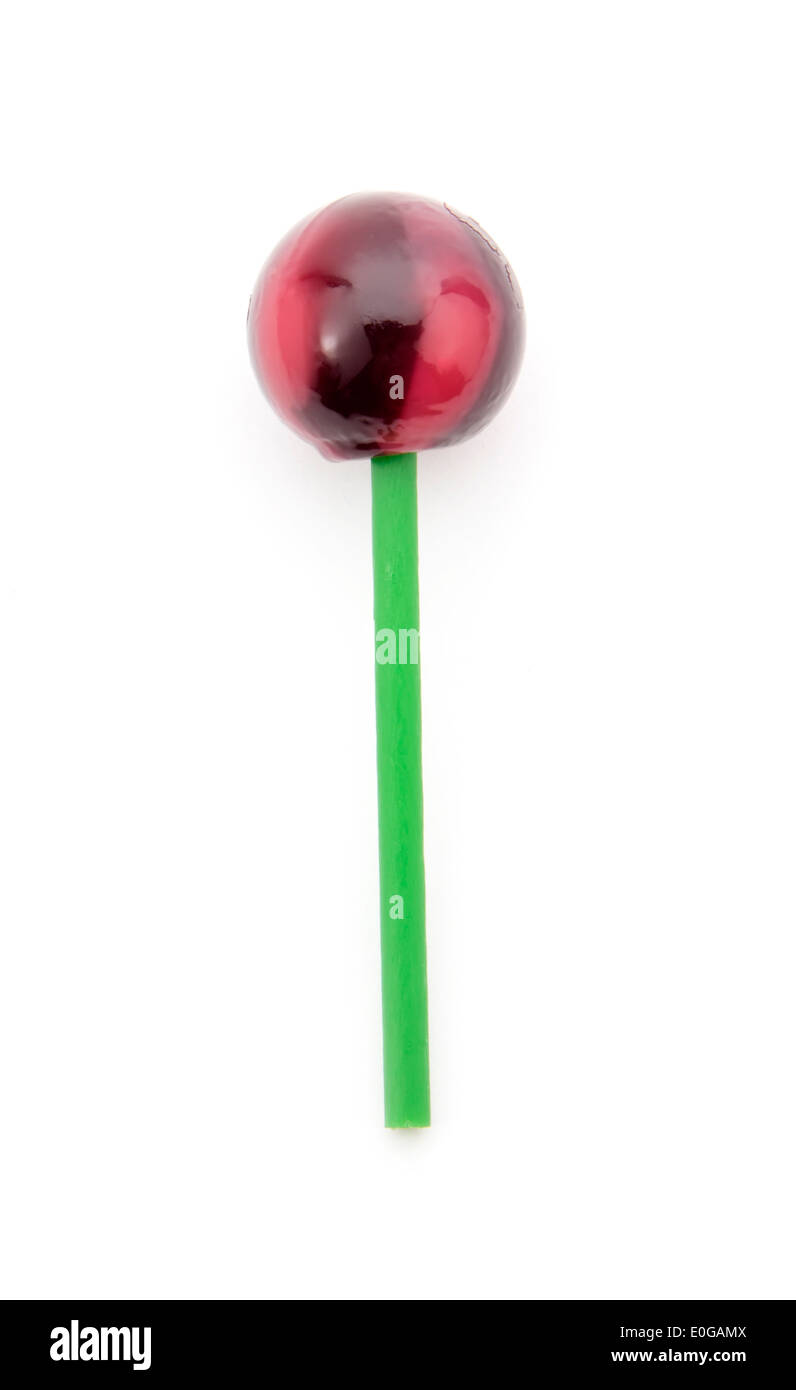 Sucette rouge et blanche Banque de photographies et d’images à haute ...