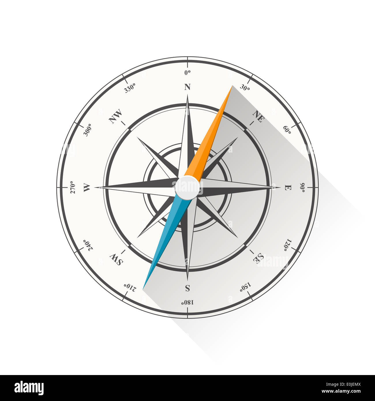 Compass illustration Banque de photographies et d’images à haute ...