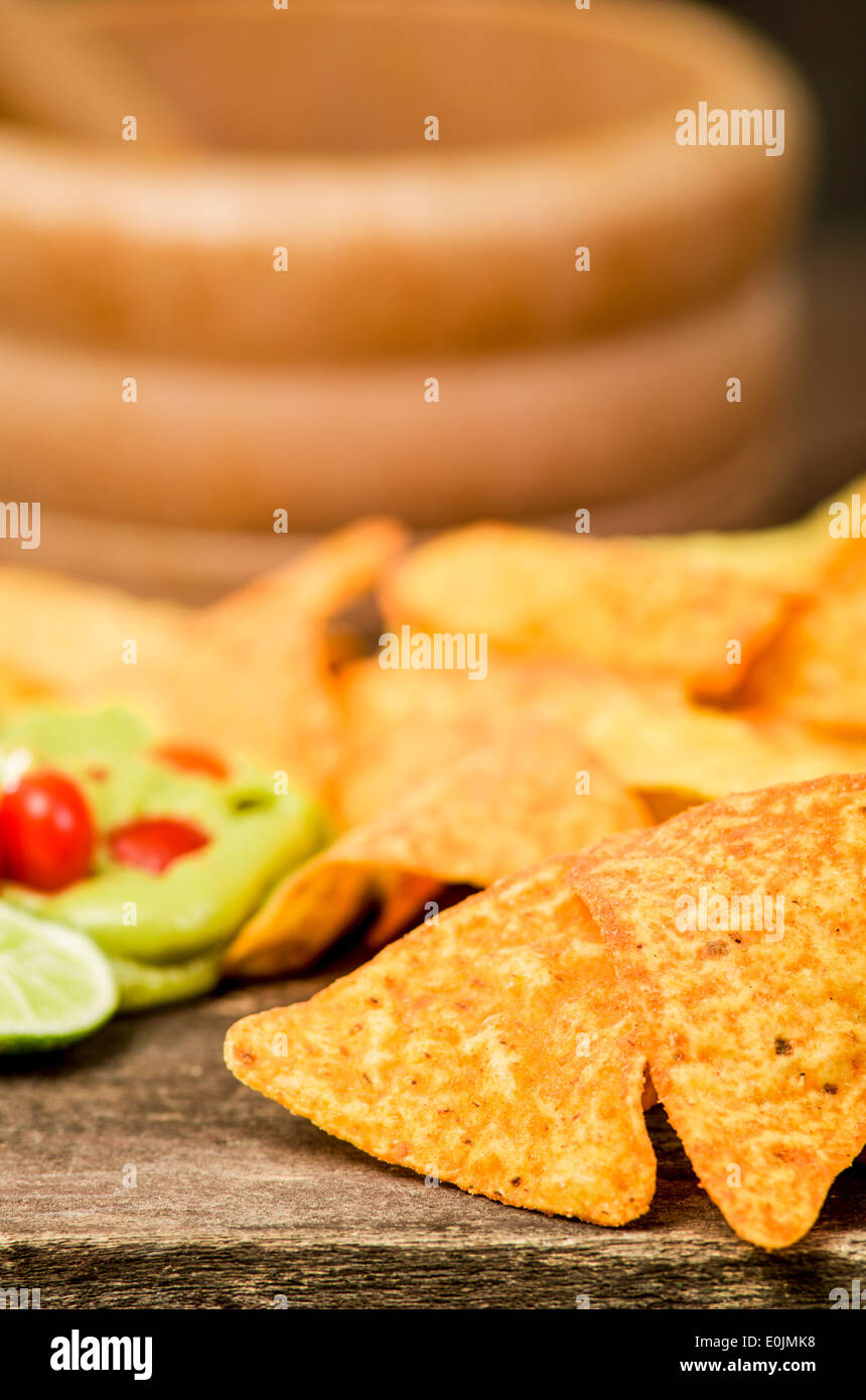 Nachos au steak Banque de photographies et d’images à haute résolution ...