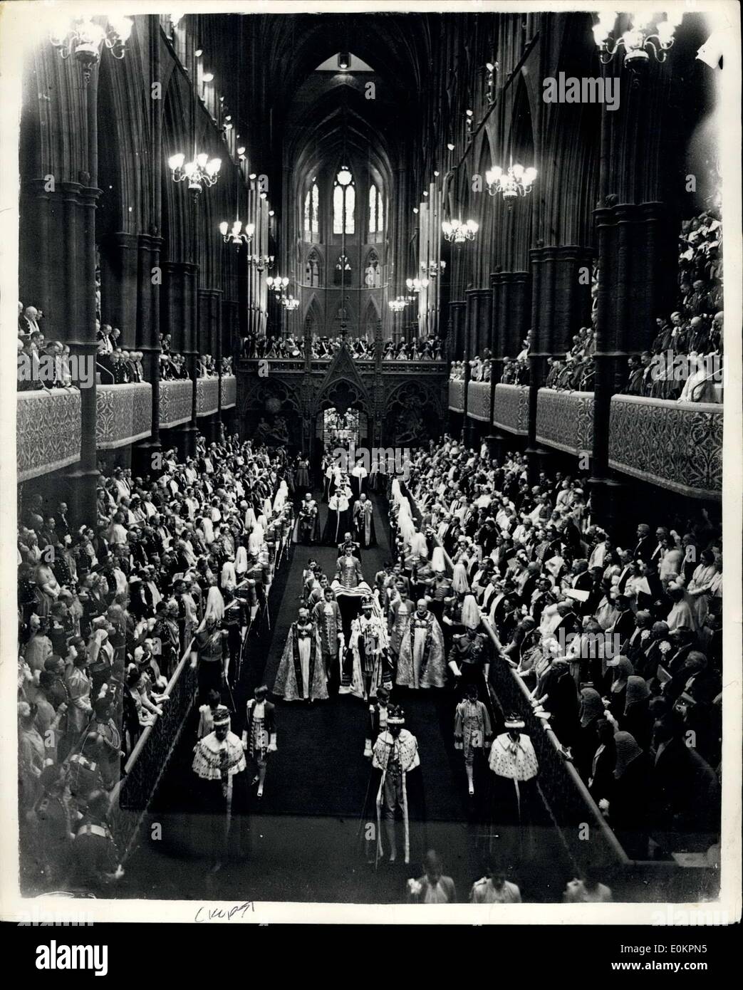 Roi george vi couronnement Banque de photographies et d’images à haute ...