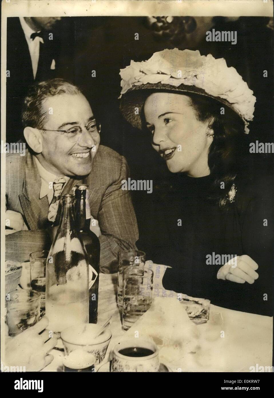 01 janvier 1948 - Deanna laisse le mari no deux....Felix Jackson et ...