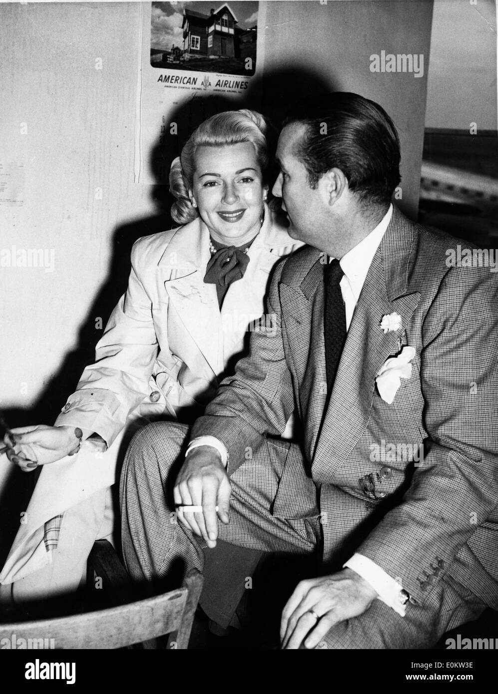 L'actrice Lana Turner avec mari Henry J. Topping Photo Stock - Alamy