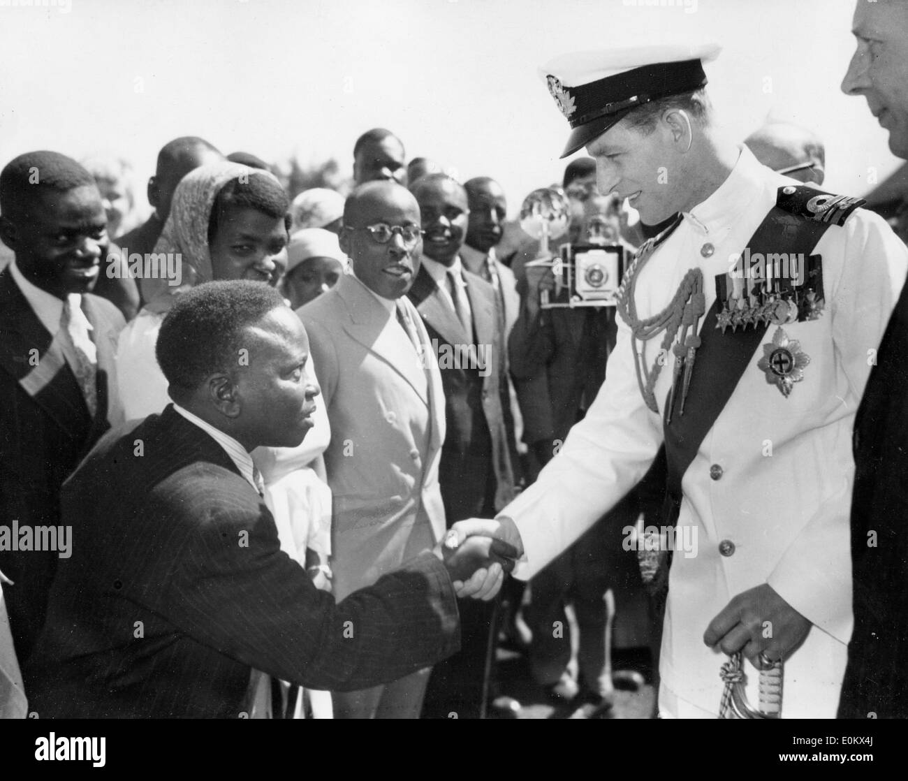 Son altesse royale prince philip Banque d'images noir et blanc - Page 2 ...