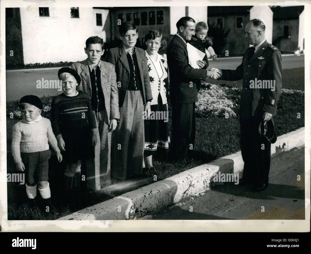 09 octobre 1952 - Joseph Ebner a reçu l'un des plus grands honneurs qu ...