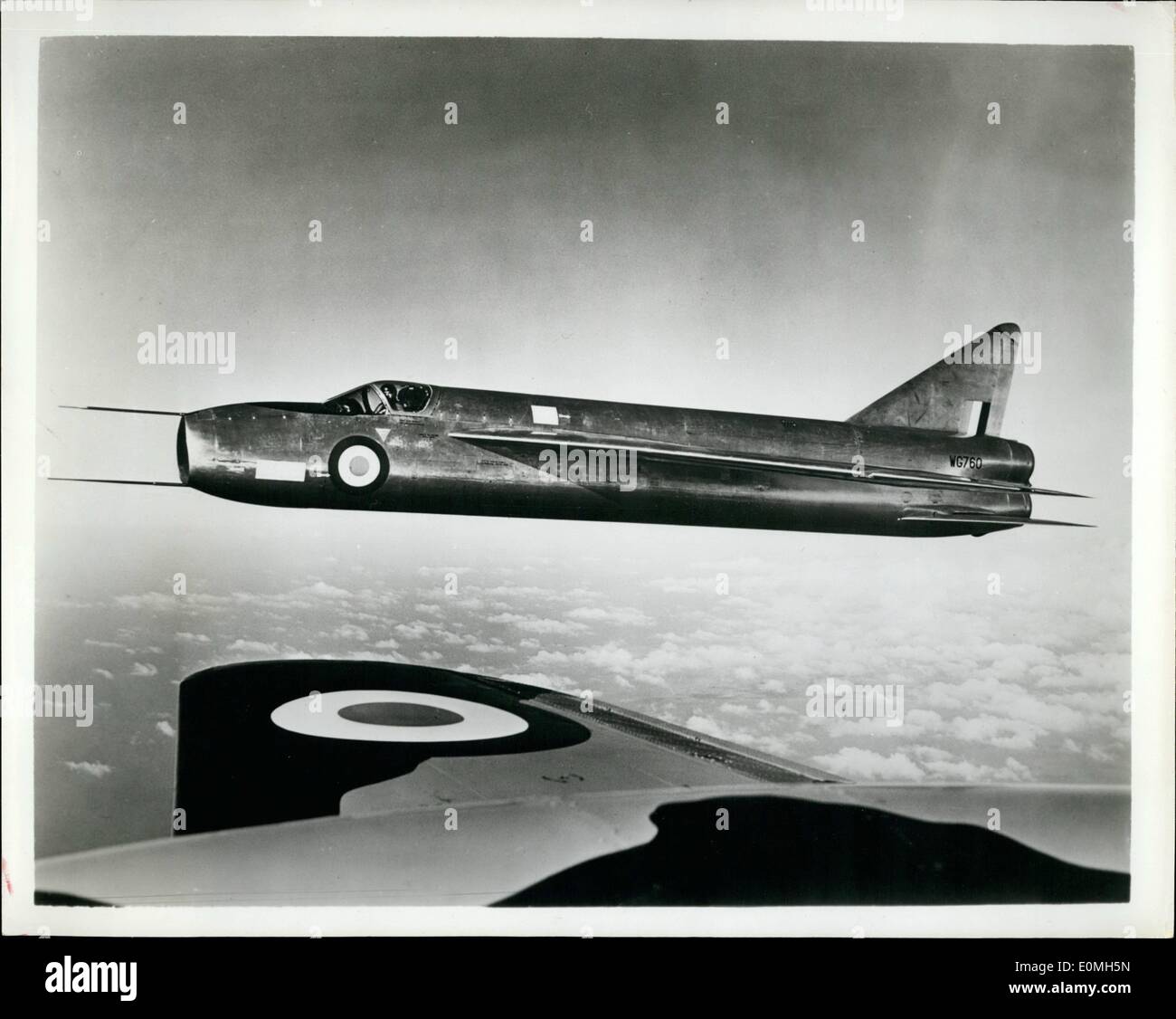 Mai 05, 1955 - Supersonic Bug : premier avion britannique en haut de la ...