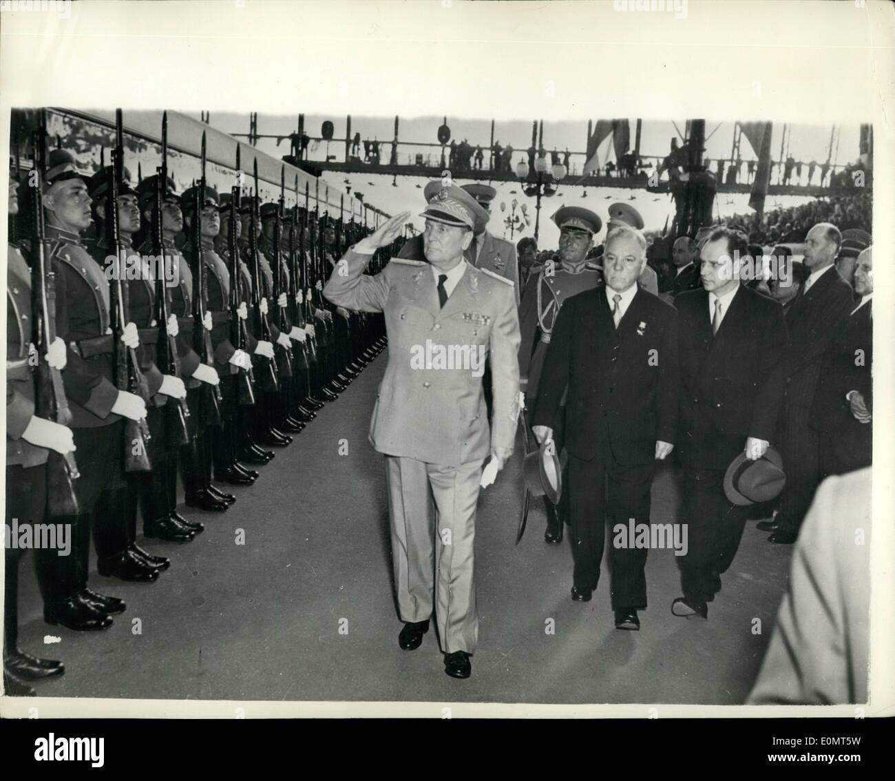 Visit of marshal tito Banque de photographies et d’images à haute ...