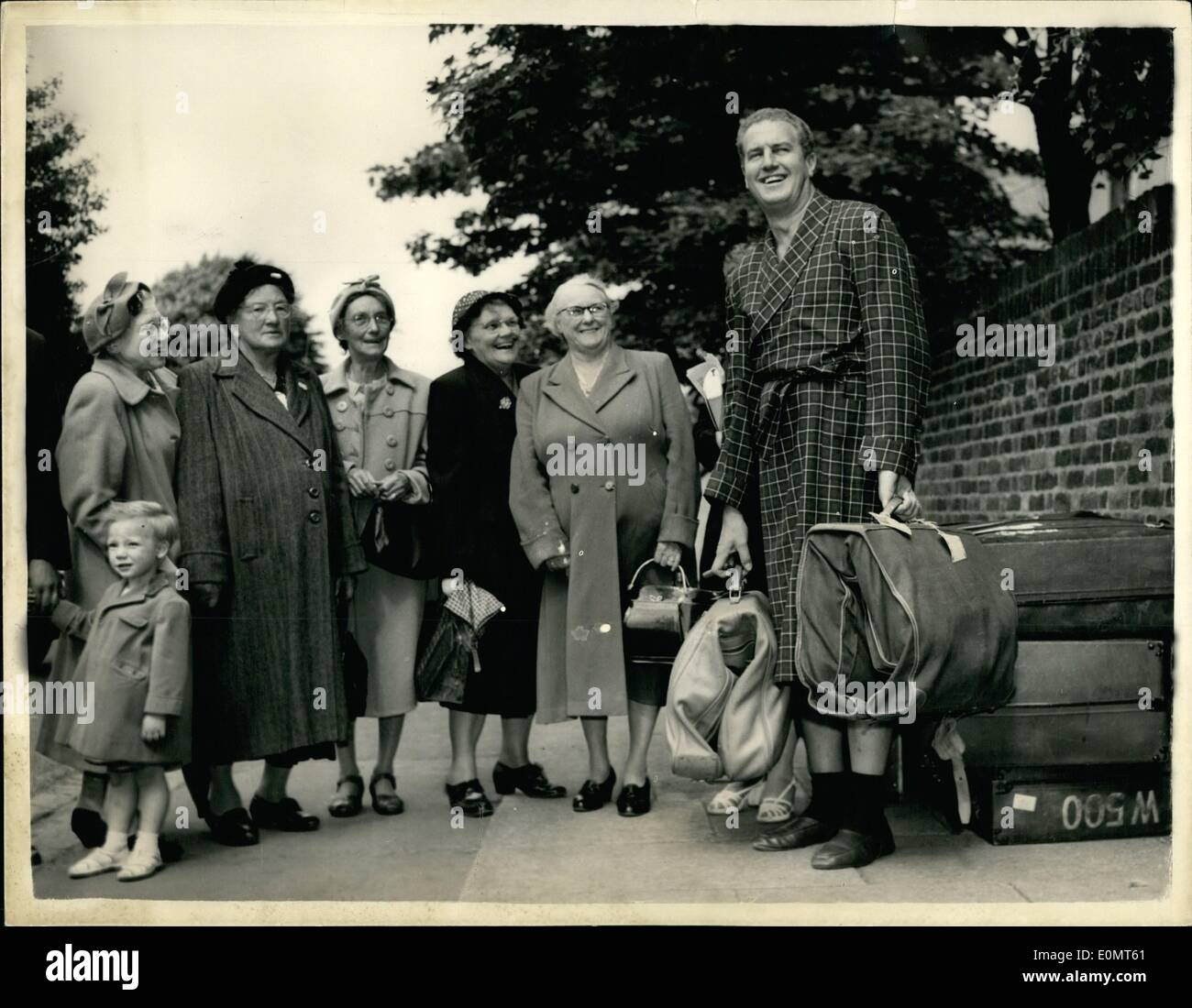Esther williams in london her family Banque de photographies et d ...