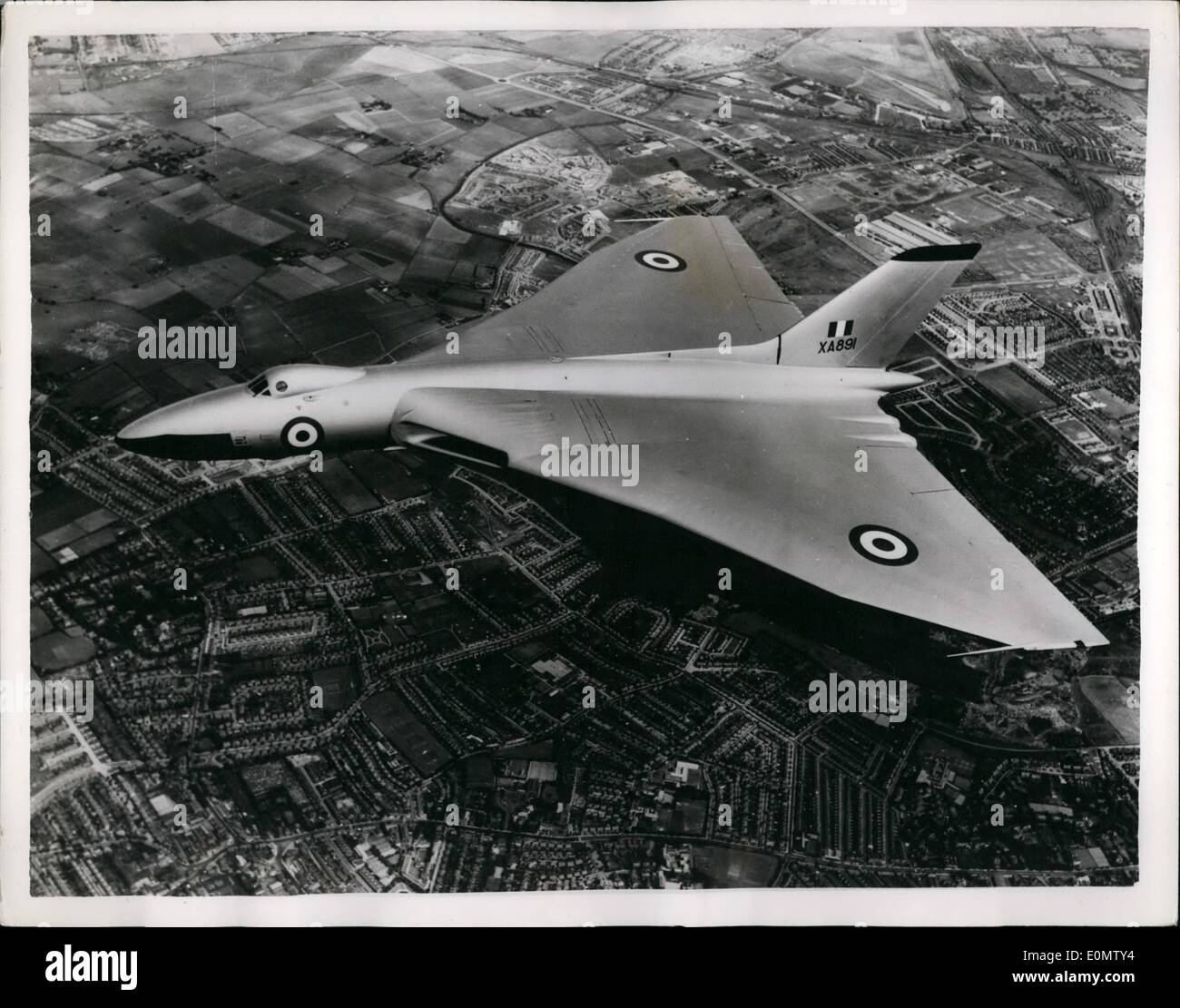 Septembre 09, 1956 - Nouvelle photo de l'aile delta Vulcan bomber ...