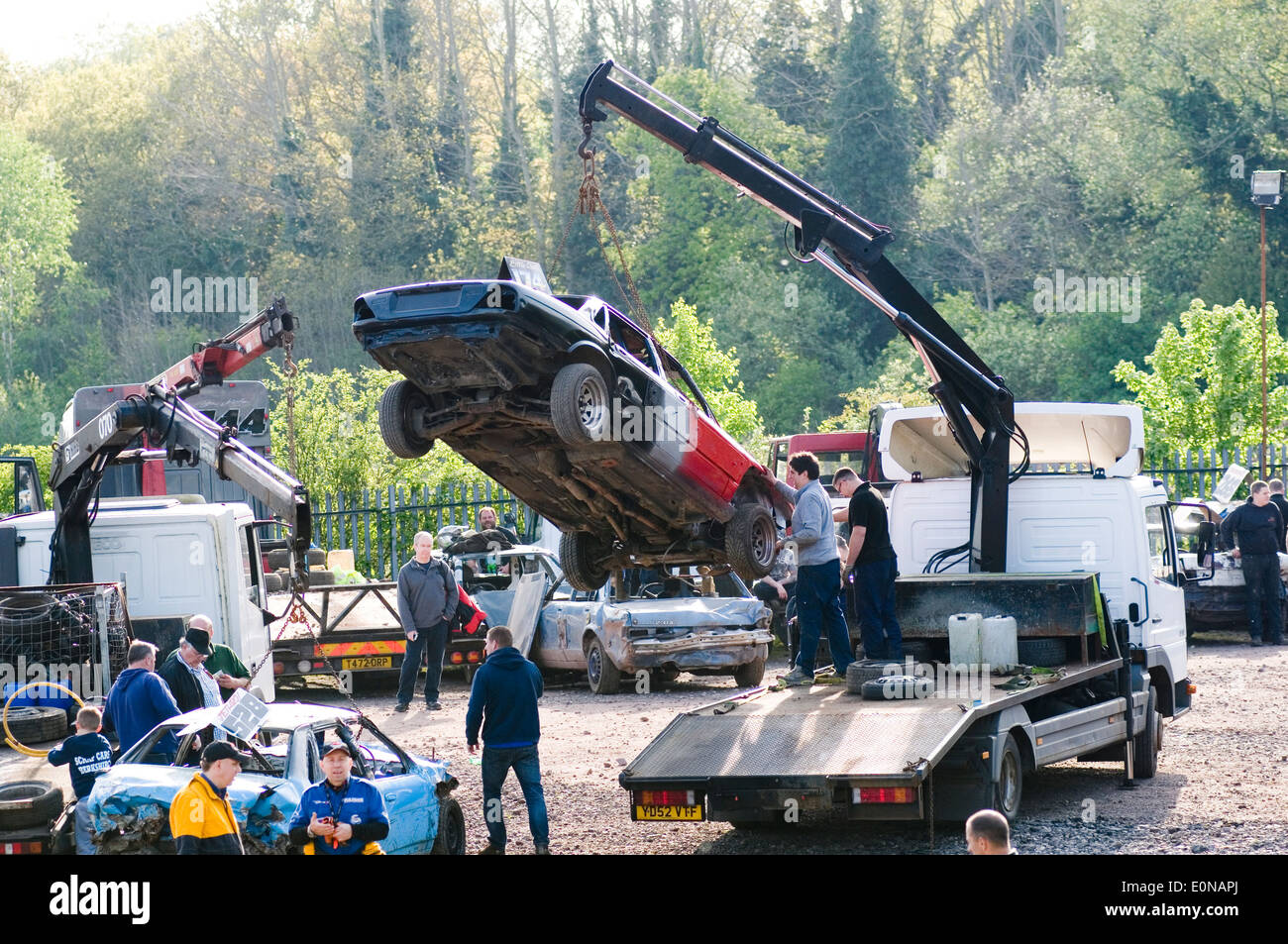 Hiab grue Banque de photographies et d’images à haute résolution - Alamy