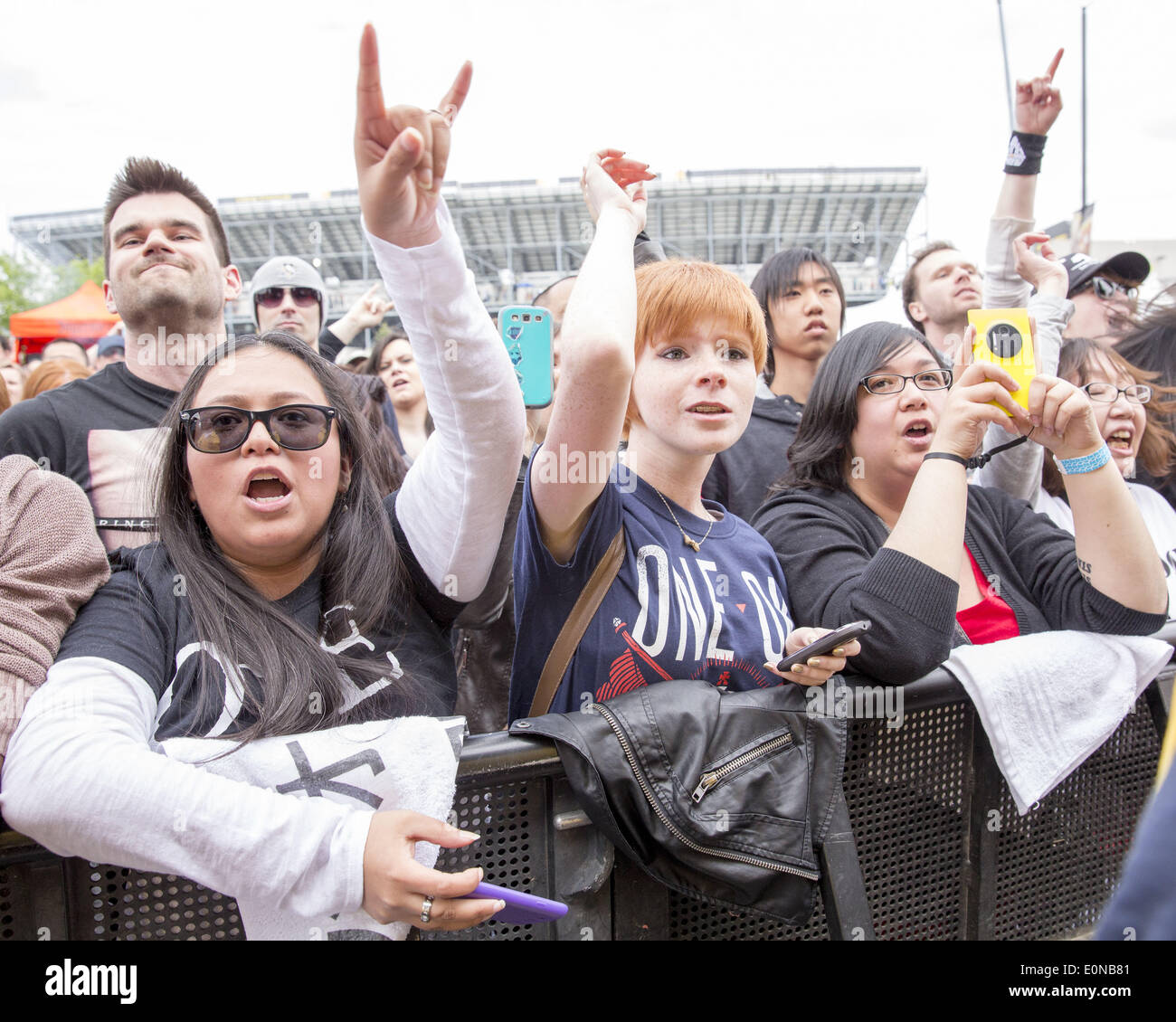 Fans de rock japonais Banque de photographies et d’images à haute ...