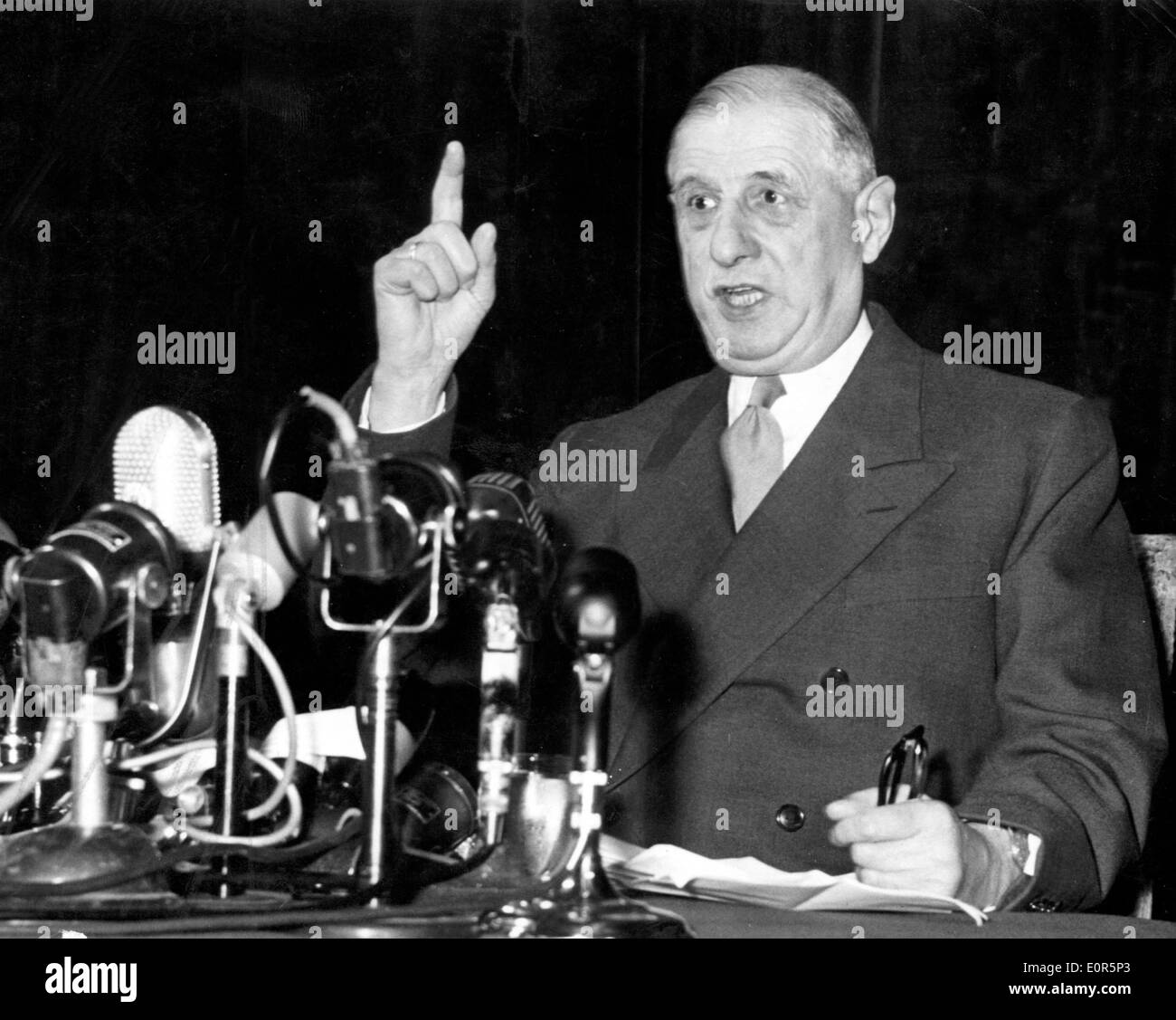 Charles de gaulle Banque de photographies et d’images à haute ...