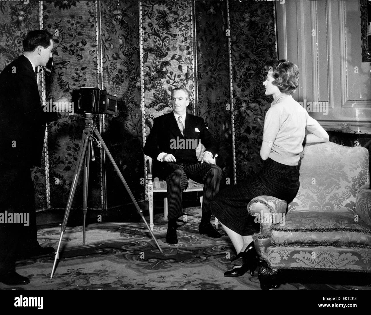 Portrait de robert anthony eden Banque de photographies et d’images à ...