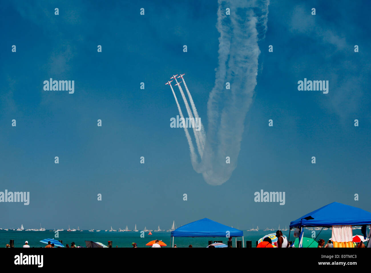 Spectacle air et eau de chicago Banque de photographies et d’images à ...