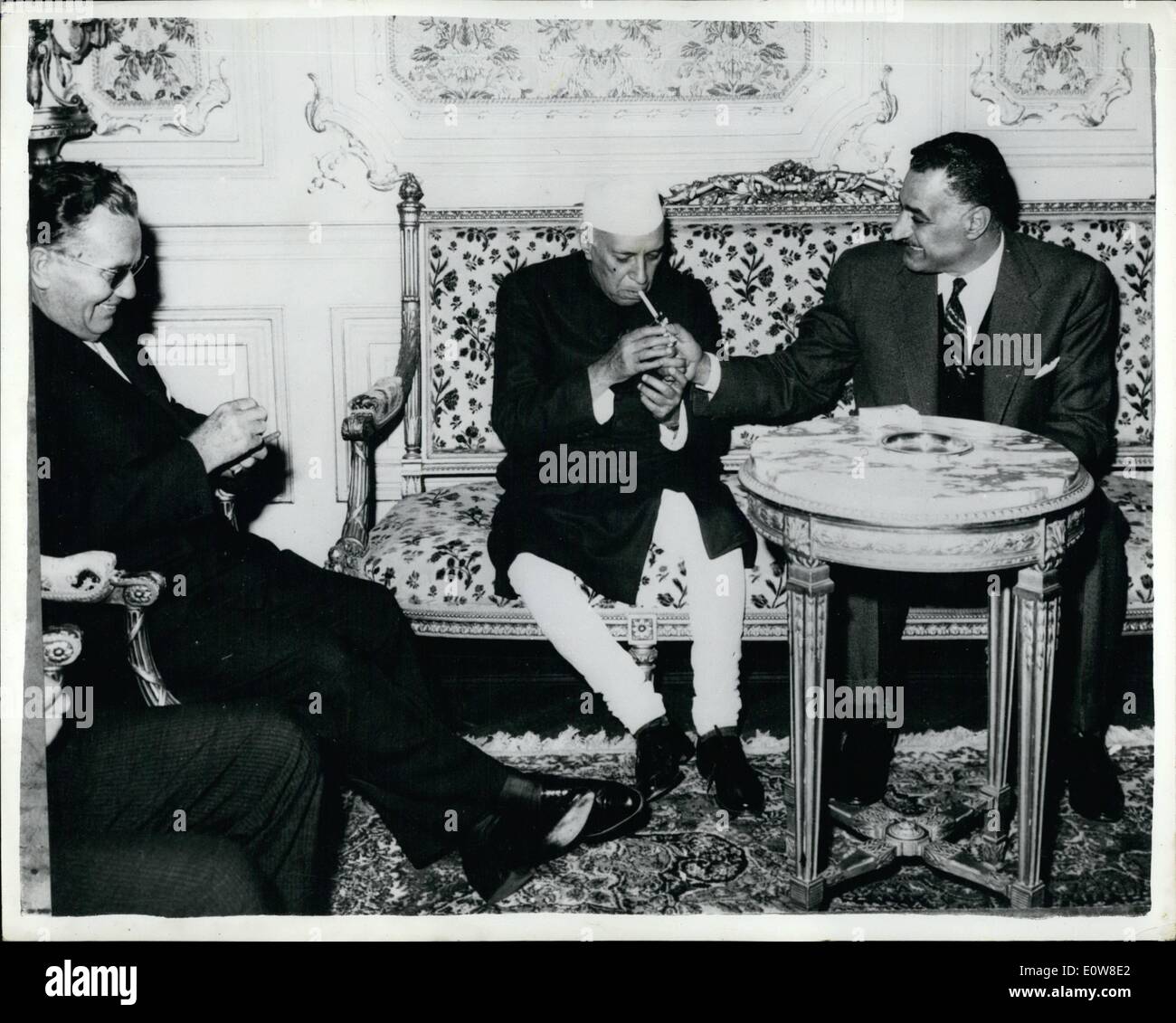 Nehru et nasser Banque de photographies et d’images à haute résolution ...