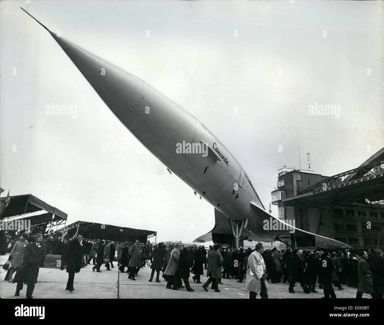 Concorde prototype Banque de photographies et d’images à haute ...