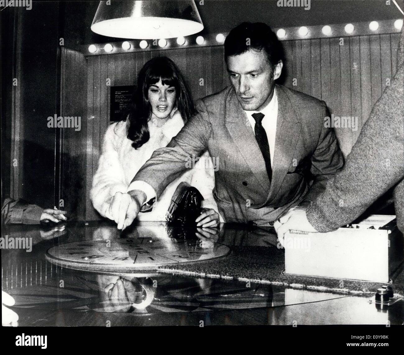 Septembre 03, 1969 - ''Playboy'' Chef à jouer. Hugh Hefner, de la ...