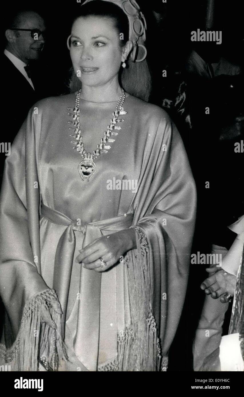 24 mai 1970 - Voici une photo de la Princesse Grace de Monaco lors de ...
