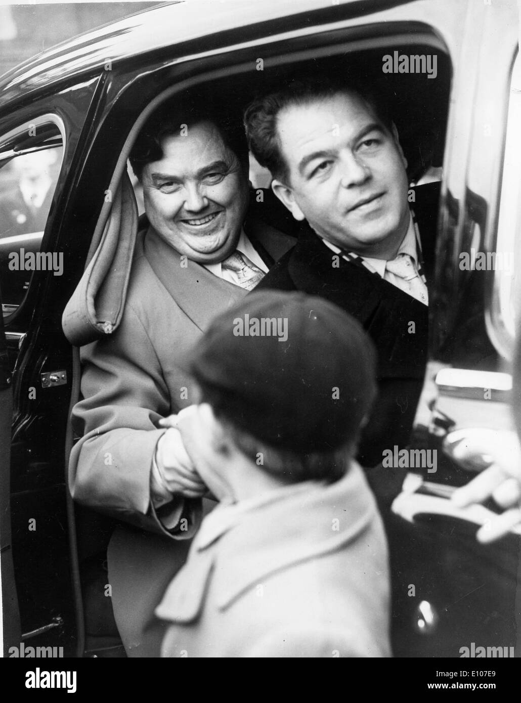 Georgy malenkov Banque d'images noir et blanc - Alamy