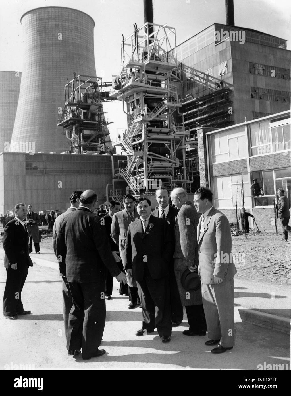 Georgy malenkov Banque d'images noir et blanc - Alamy