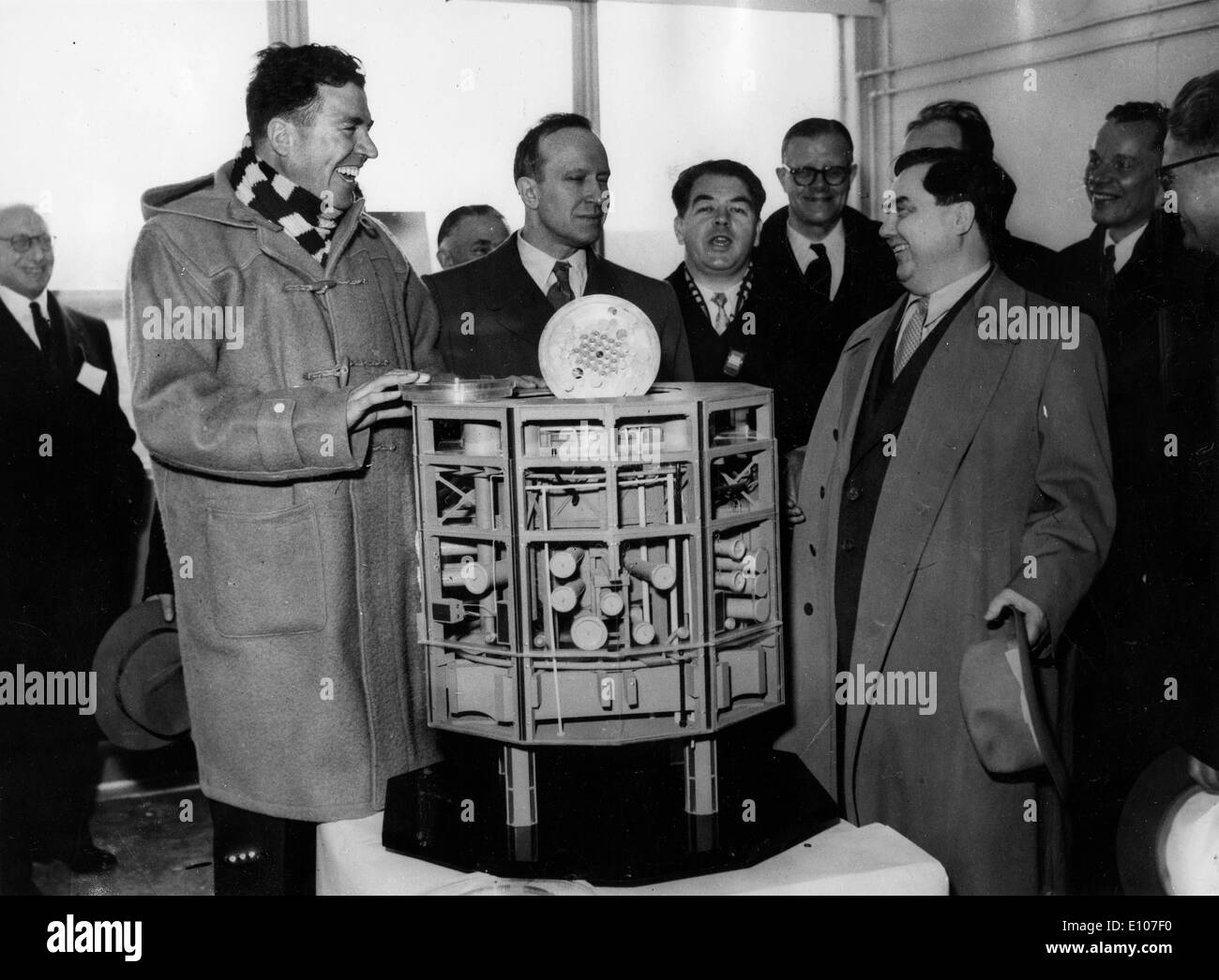Georgy malenkov Banque d'images noir et blanc - Alamy