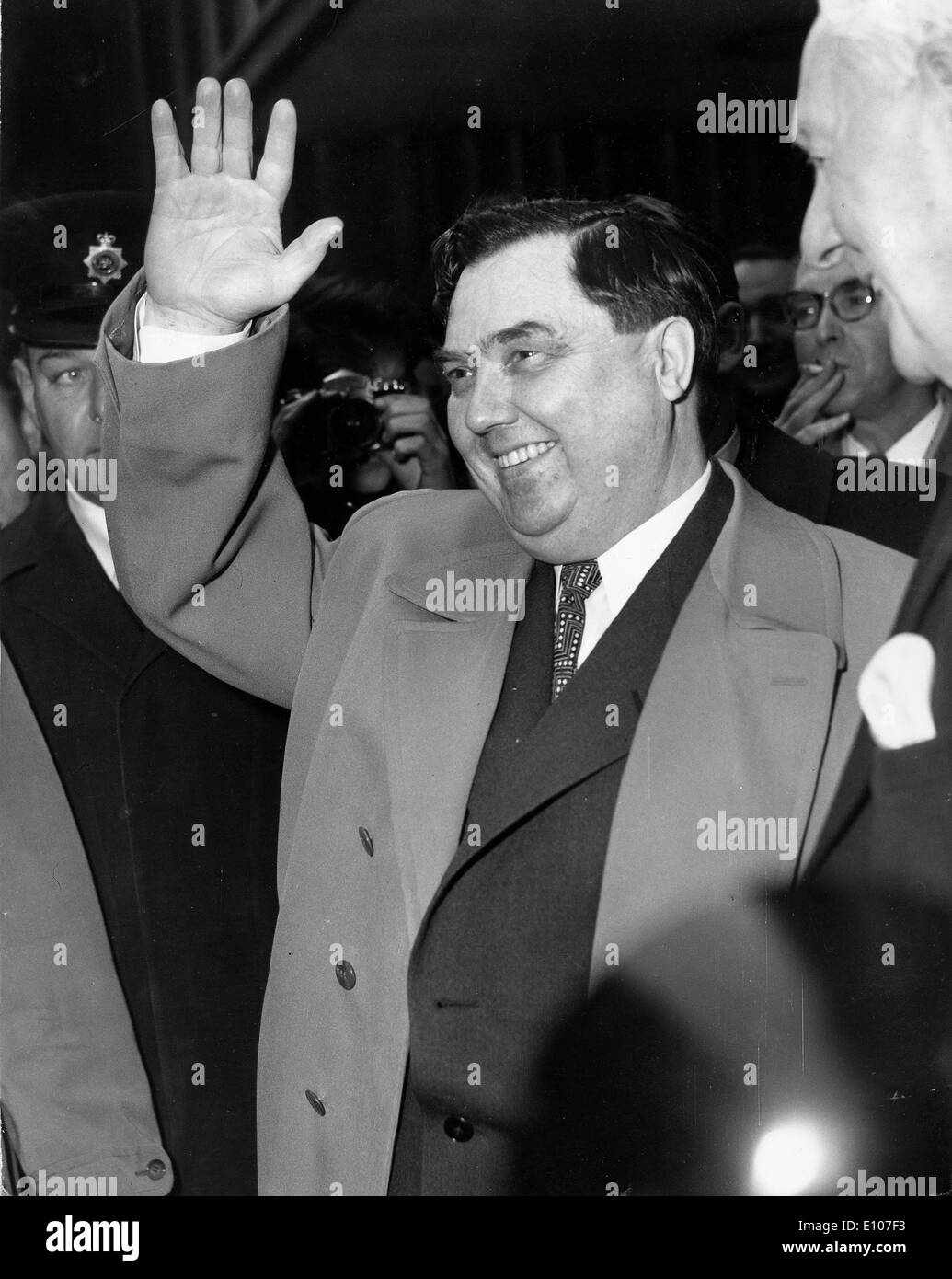 Georgy malenkov Banque d'images noir et blanc - Alamy