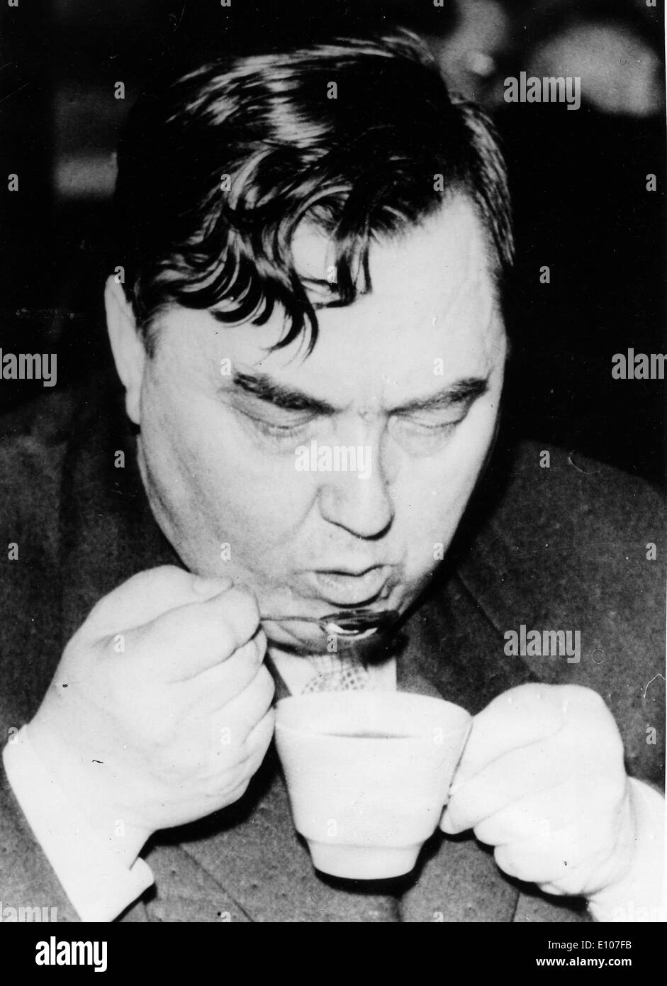 Georgy malenkov Banque d'images noir et blanc - Alamy