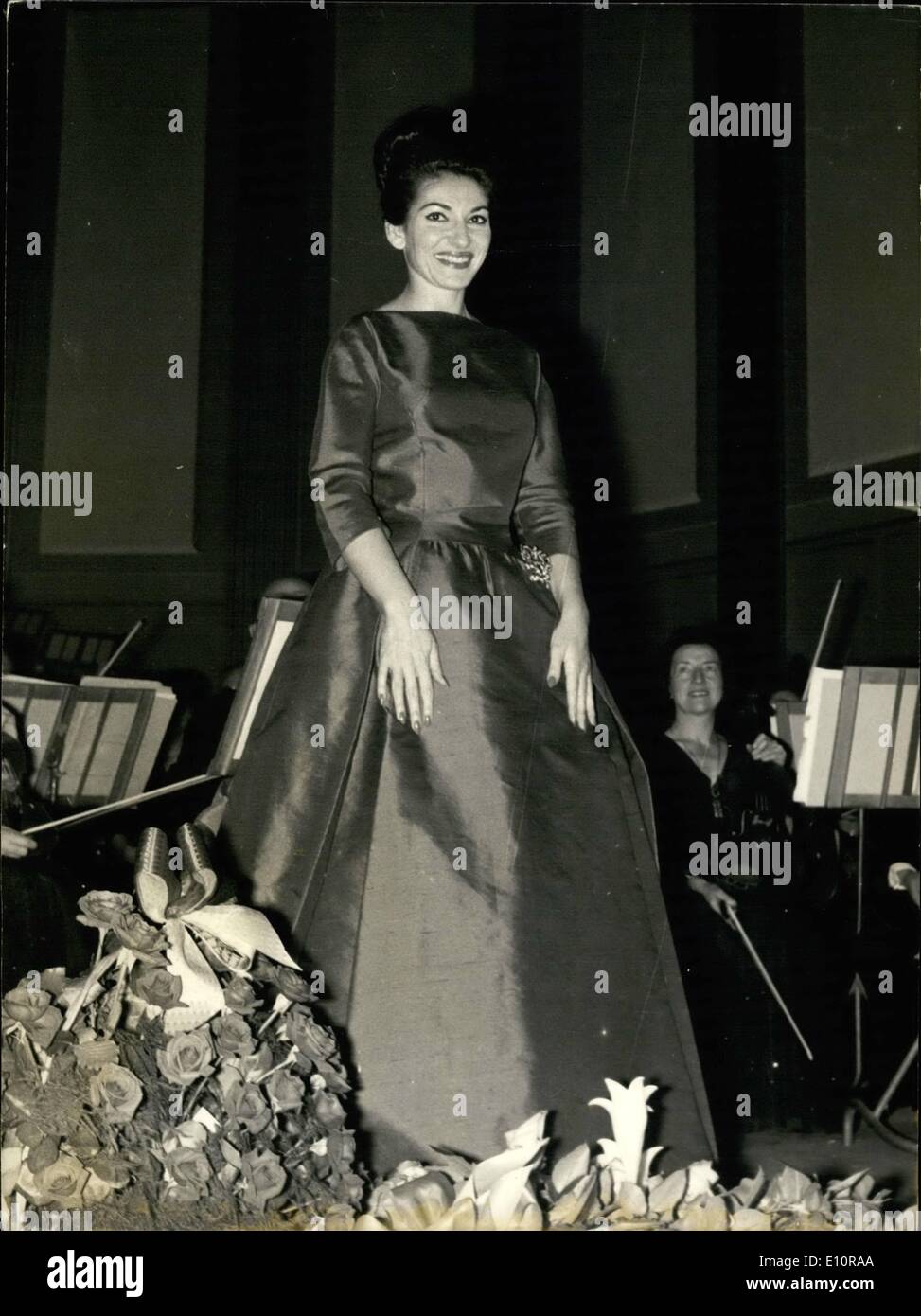 Le 12 décembre 1973 - au théâtre des Champs Elysées : quinze rappels ...