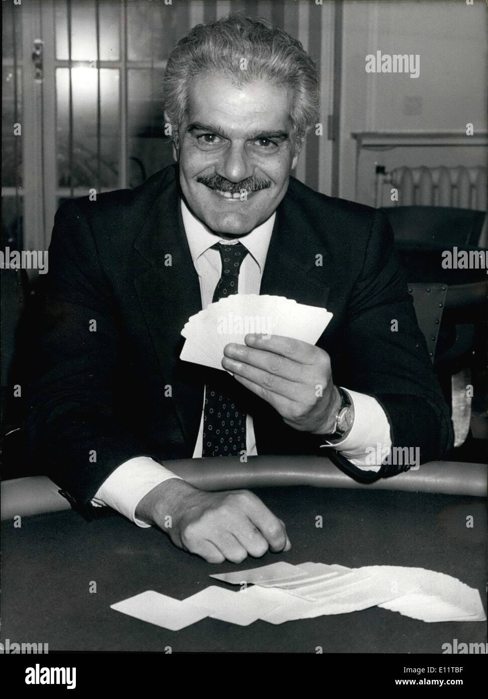 Mar. 03, 1980 - Omar Sharif bridge club : Omar Sharif, le célèbre ...