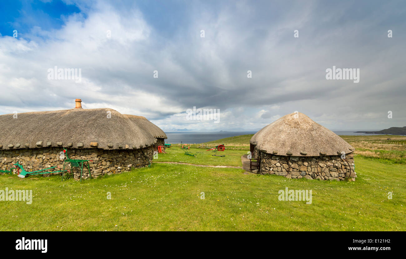 Pierre ET CHAUME TRADITIONNEL CROFT COTTAGES OU MAISONS PRÉSERVÉES SUR ...
