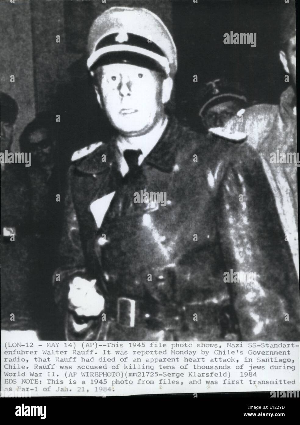 Walter rauff Banque de photographies et d’images à haute résolution - Alamy