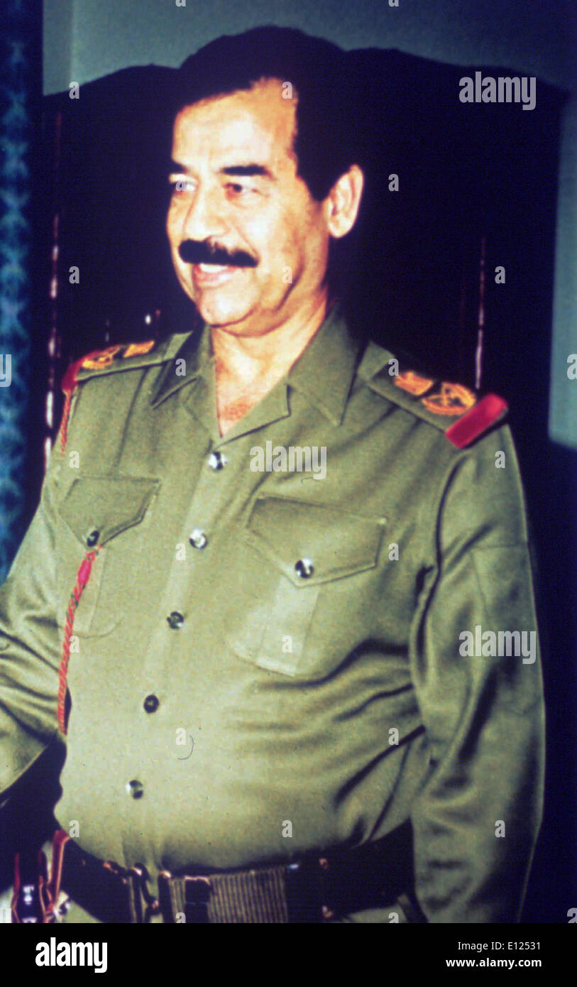 Saddam Hussein Photos & Saddam Hussein Images - Alamy