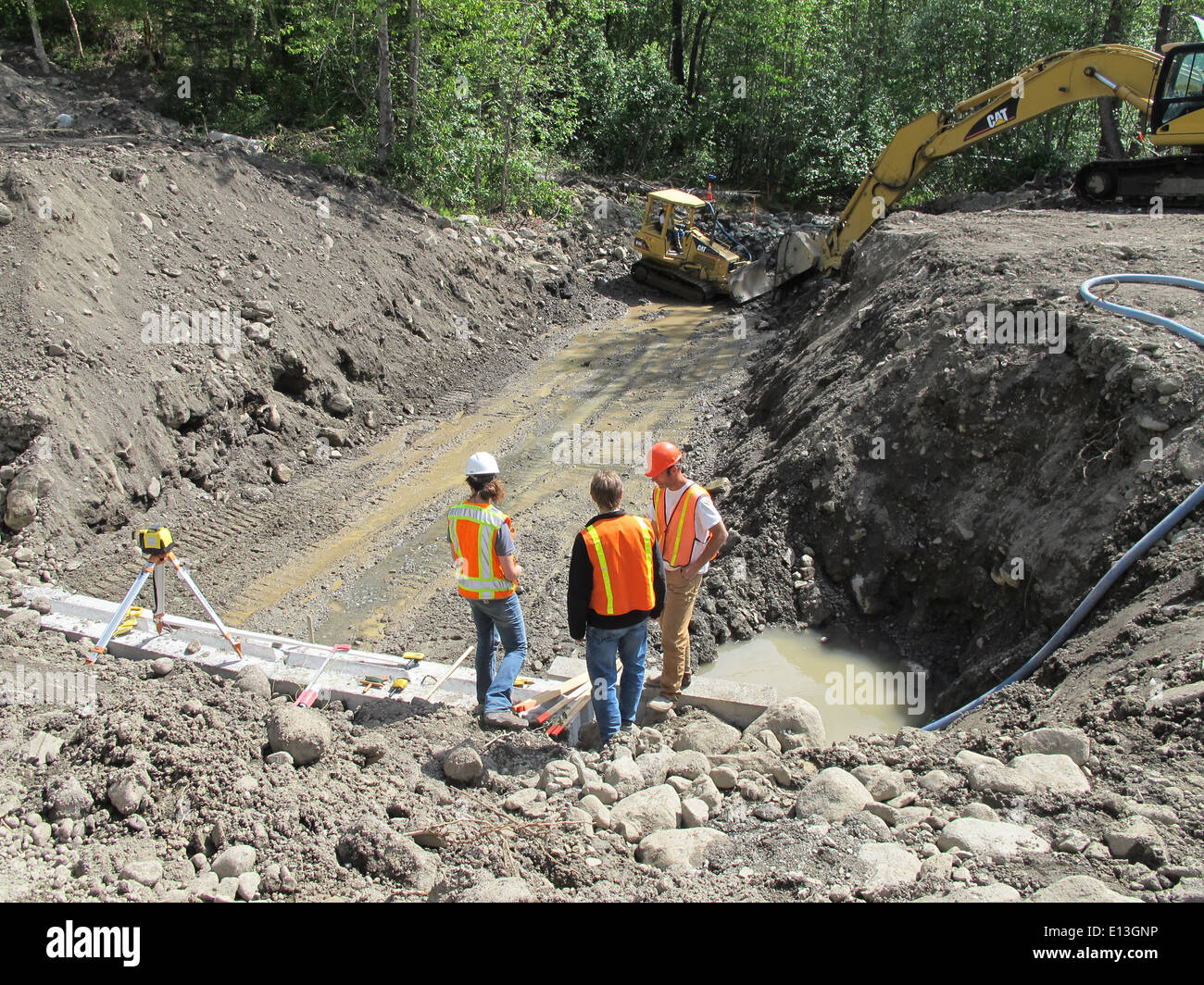 Construction de ponceaux Banque de photographies et d’images à haute ...