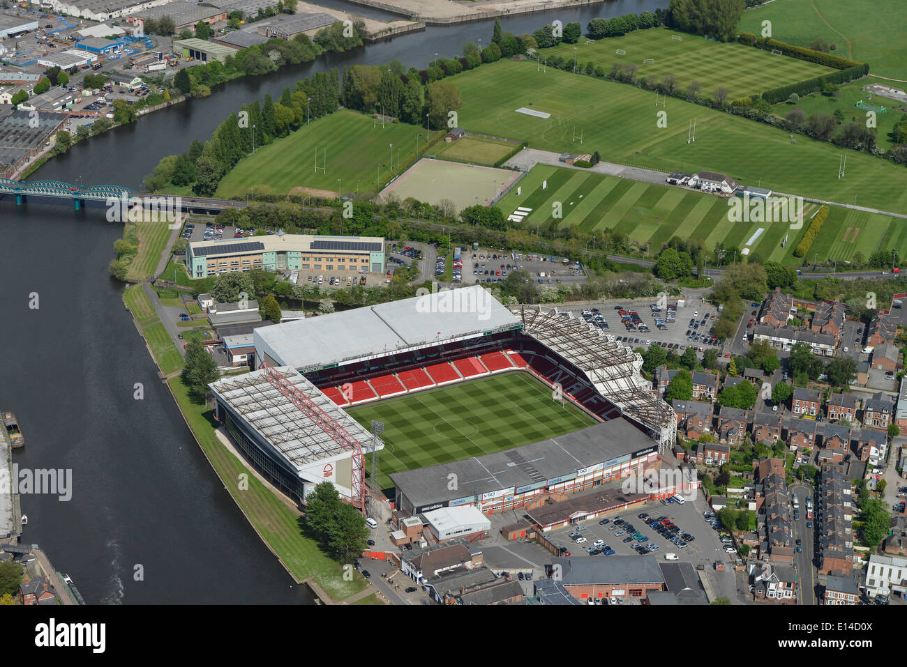 Nottingham forest at the city ground Banque de photographies et d ...