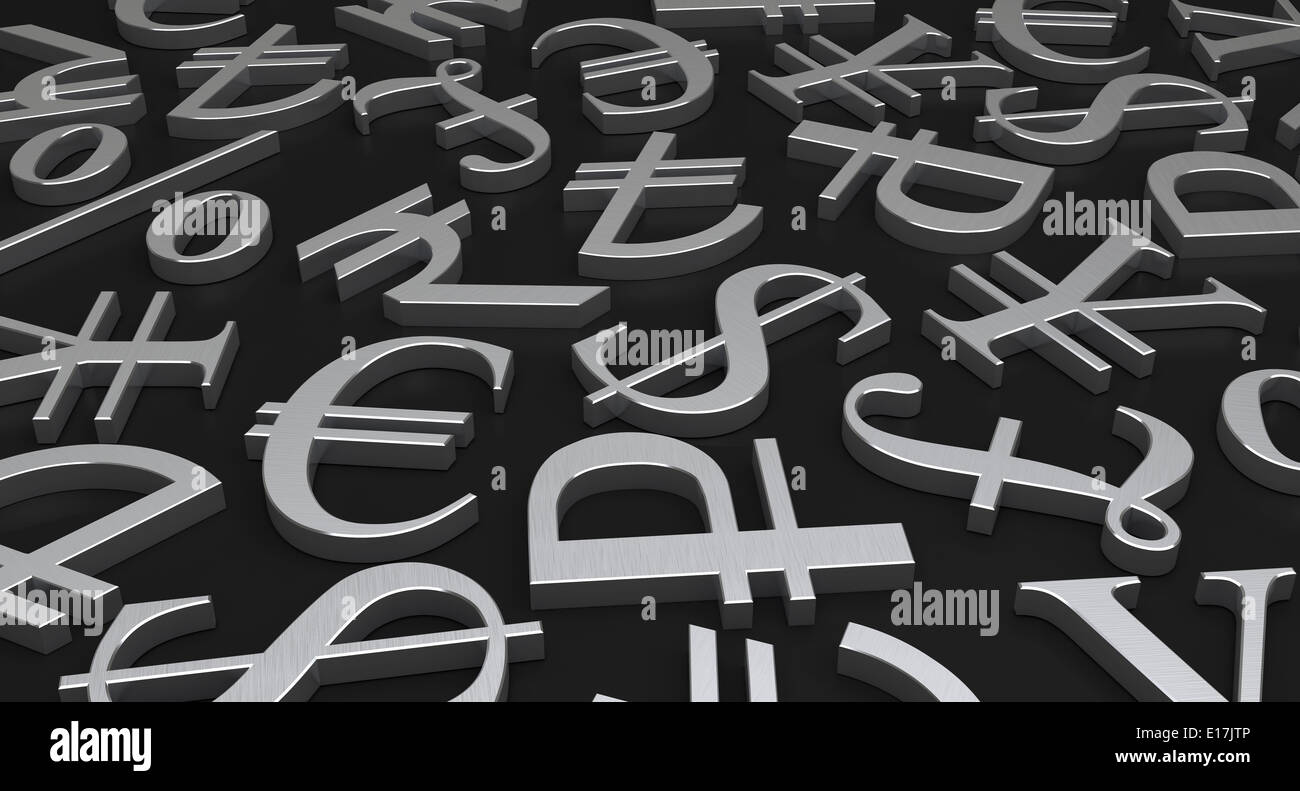 Currency symbols Banque de photographies et d’images à haute résolution ...