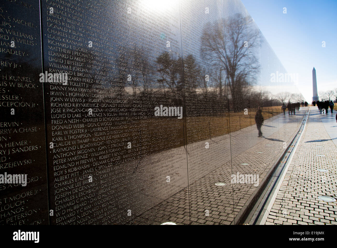 Vietnam war memorial names Banque de photographies et d’images à haute résolution - Alamy
