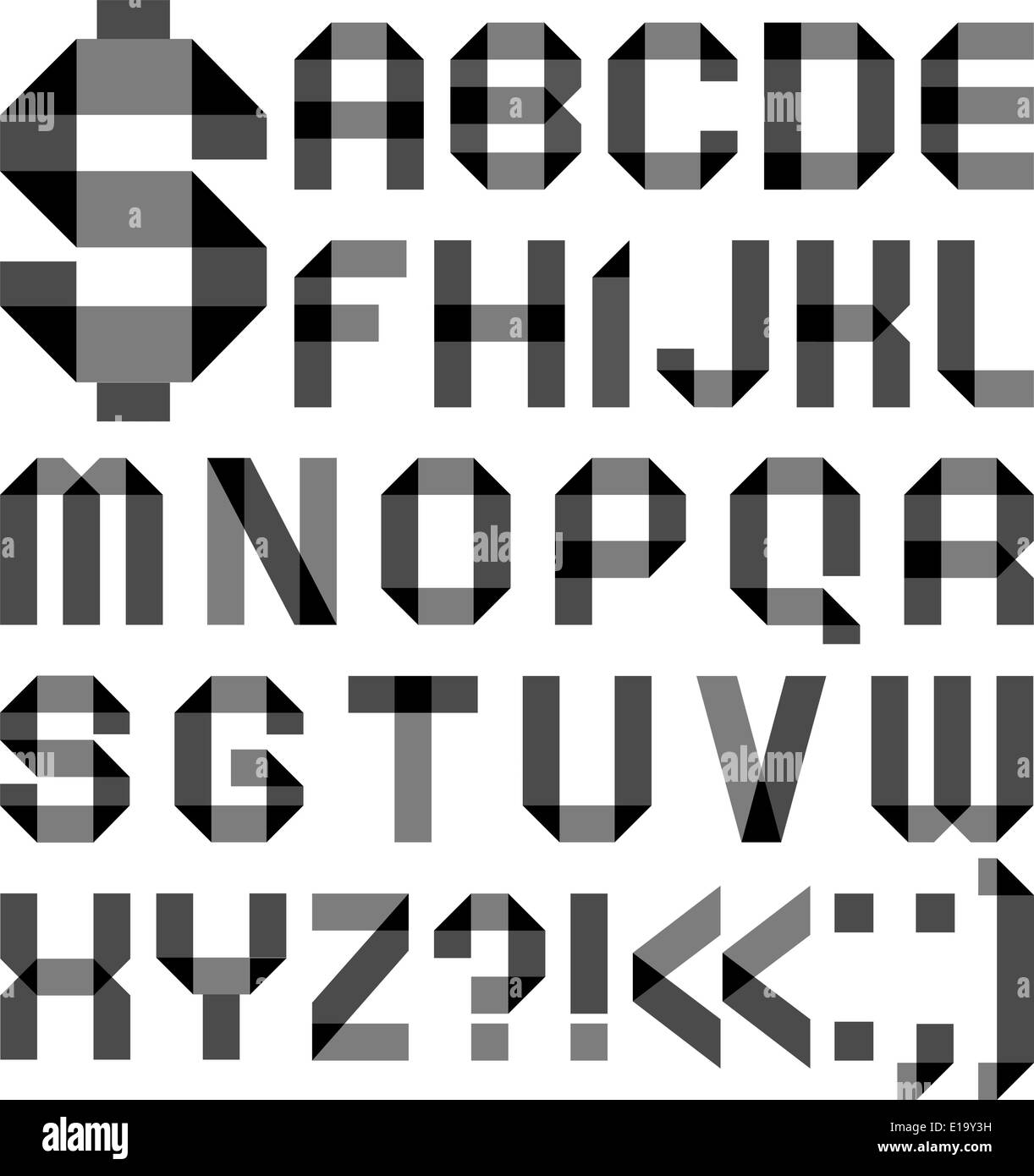 Papyrus letter Banque d'images vectorielles - Alamy