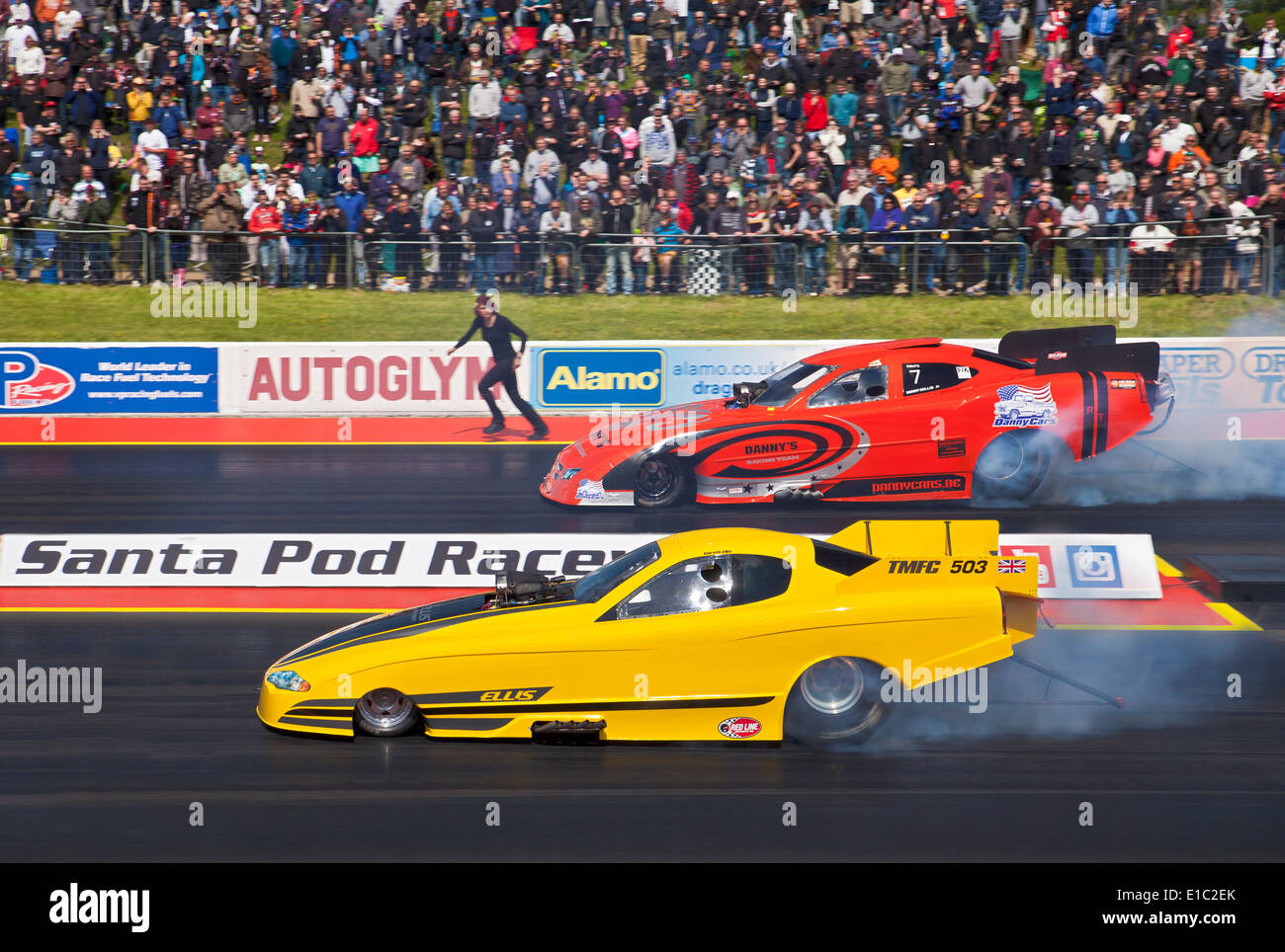 Top methanol dragsters Banque de photographies et d’images à haute ...