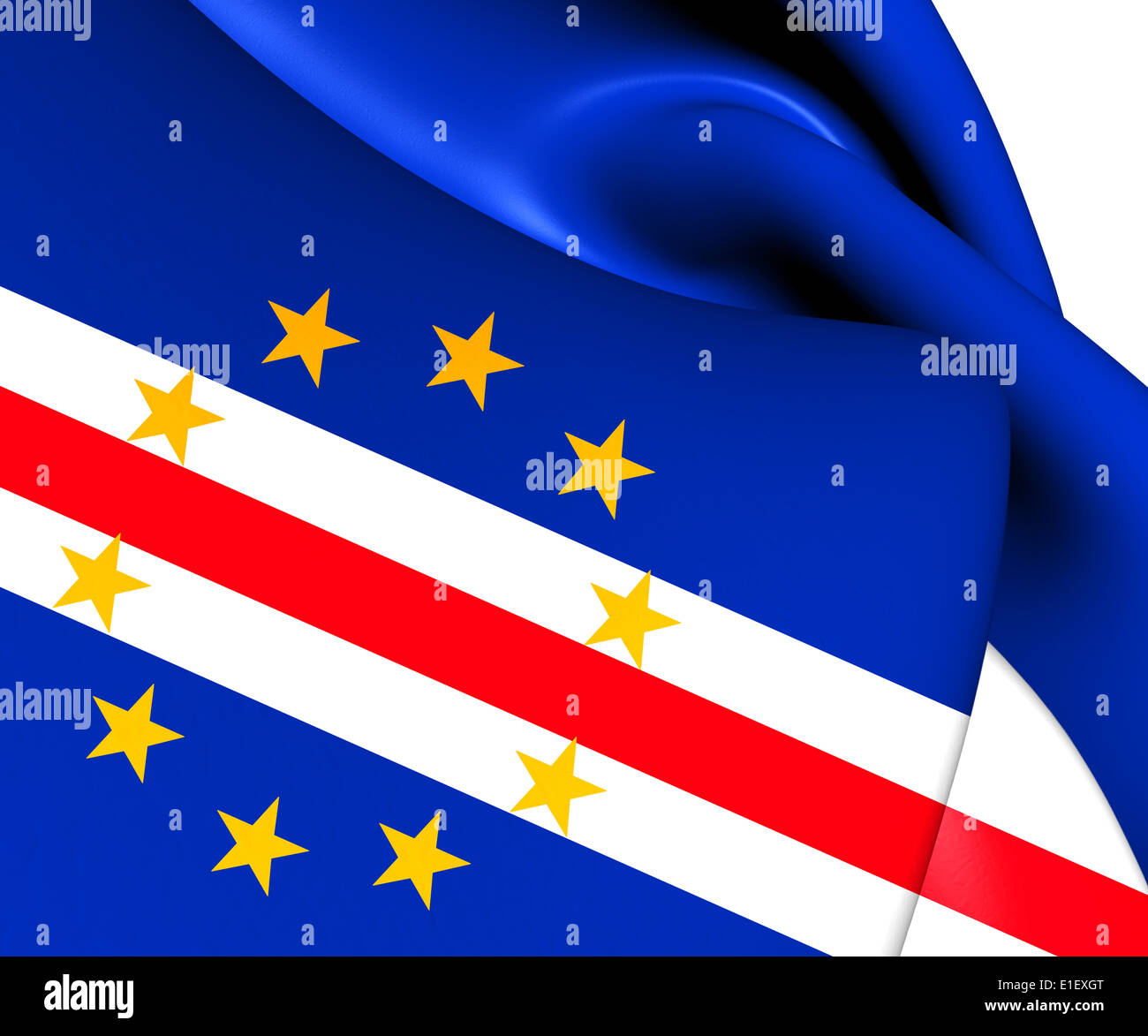 Drapeau cap vert Banque de photographies et d’images à haute résolution ...