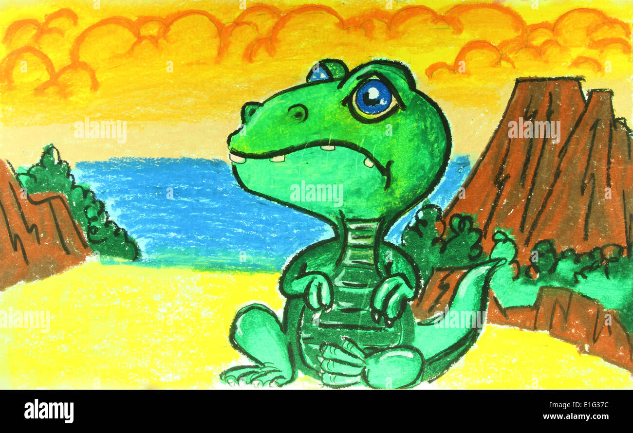 Peinture de reptiles Banque de photographies et d’images à haute résolution - Alamy