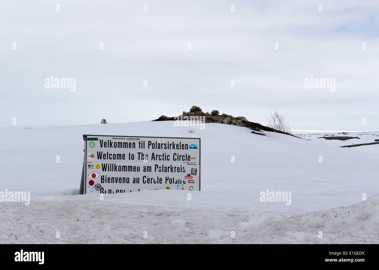 Cercle arctique polarkreis Banque de photographies et d’images à haute ...
