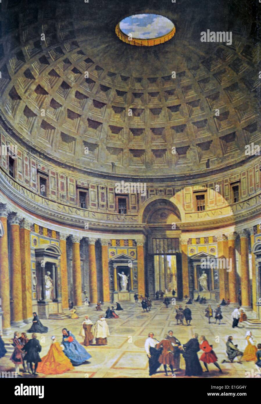 Rome peinture rome roma panteon Banque de photographies et d’images à ...